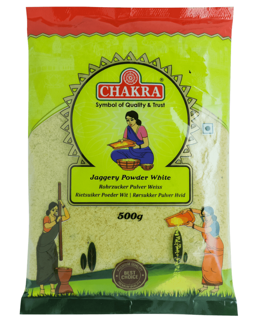 Chakra White Jaggery Powder 500g – Jai Hind Grocery